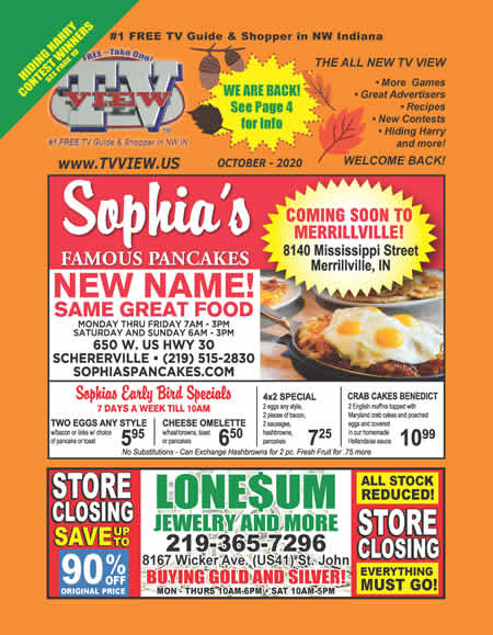 TV View | The #1 Free TV Guide & Shopper in Northwest Indiana